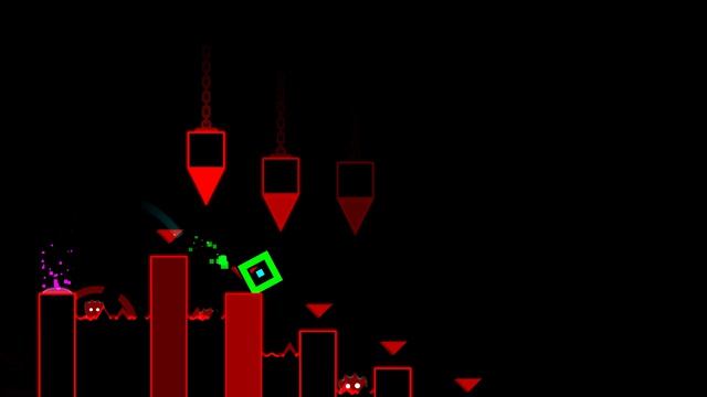 Прохождение уровня Frontline Full на 3 монетки в Geometry Dash.