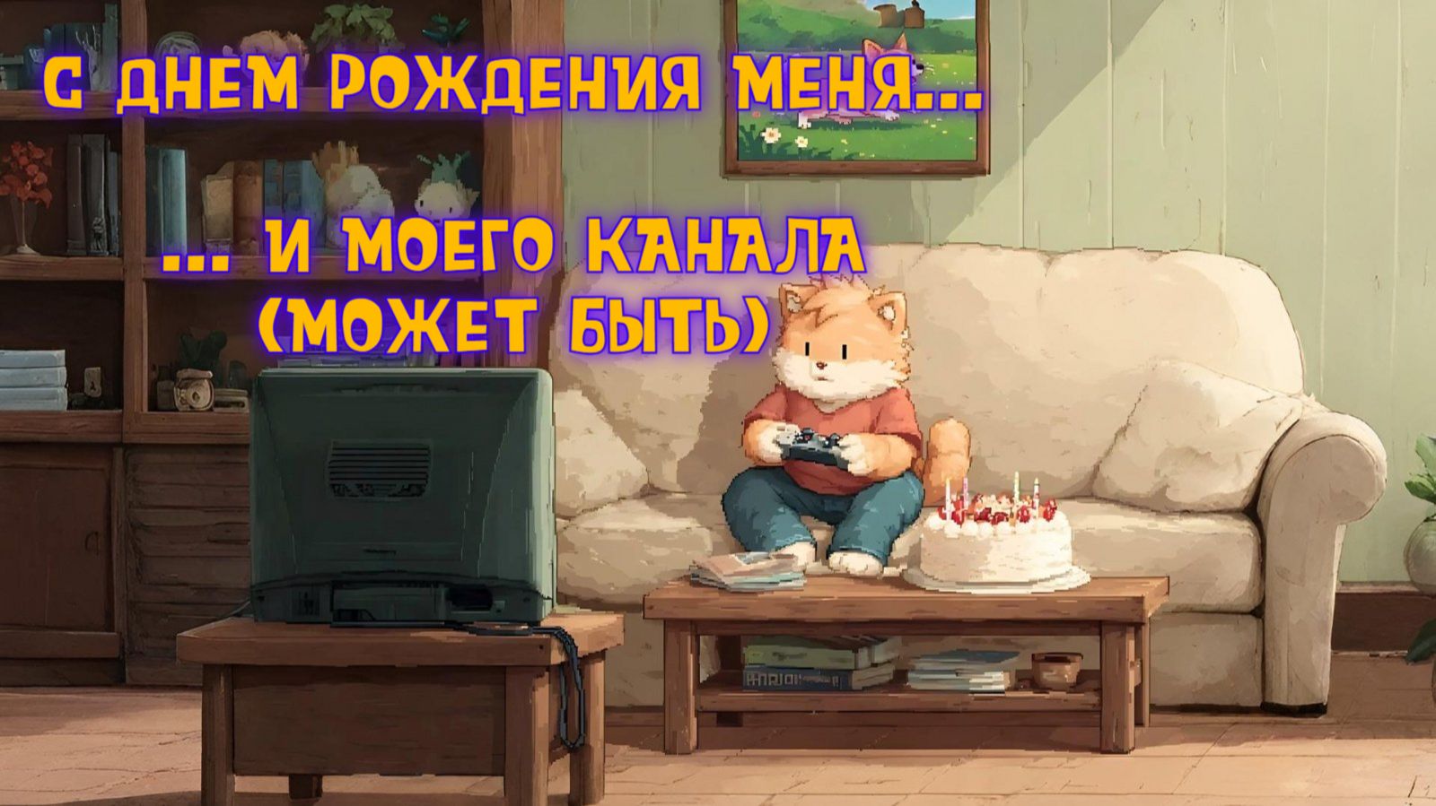 ДеньРожденческий стрим. Играем в денди. запись стрима от 14го января.