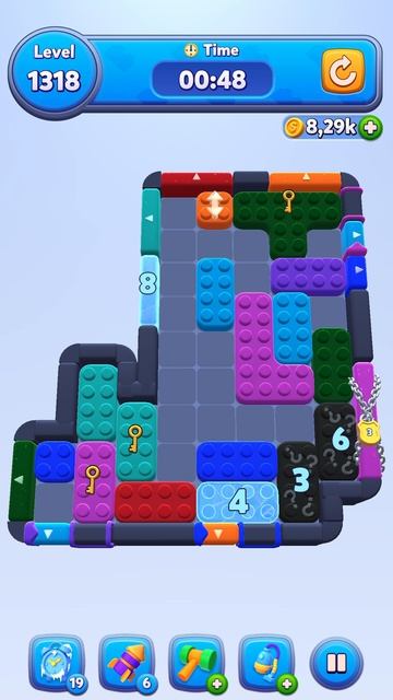 Color Block Jam 1318 Уровень