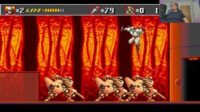 SEGA Shinobi III Expert mode