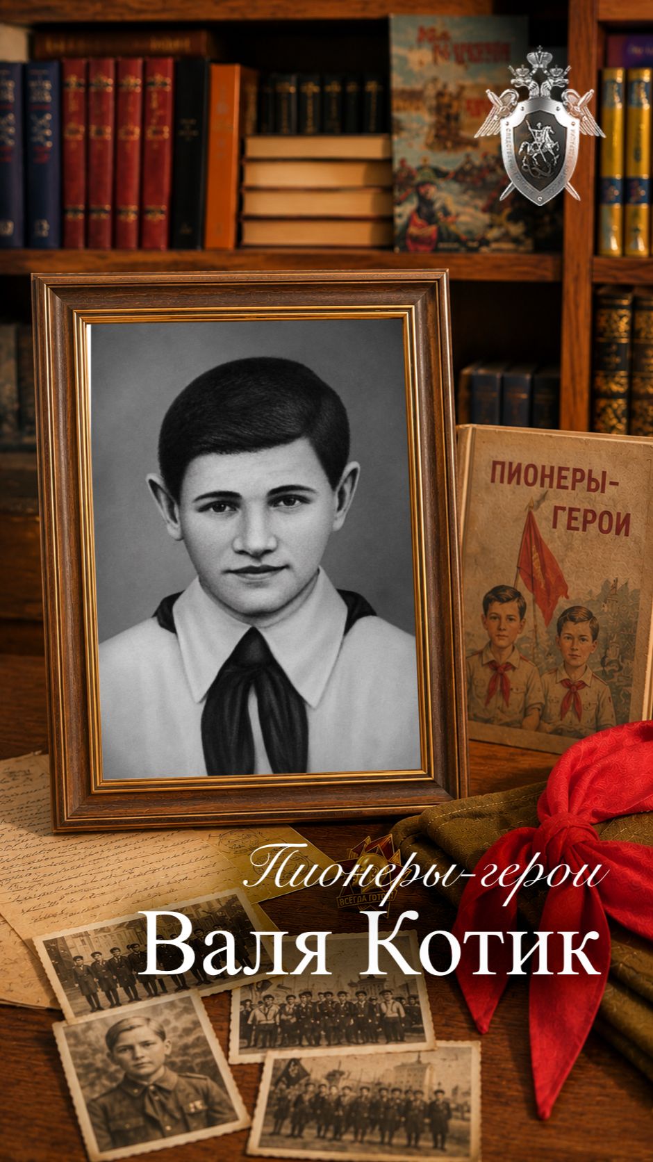 Пионеры-герои – история Вали Котика