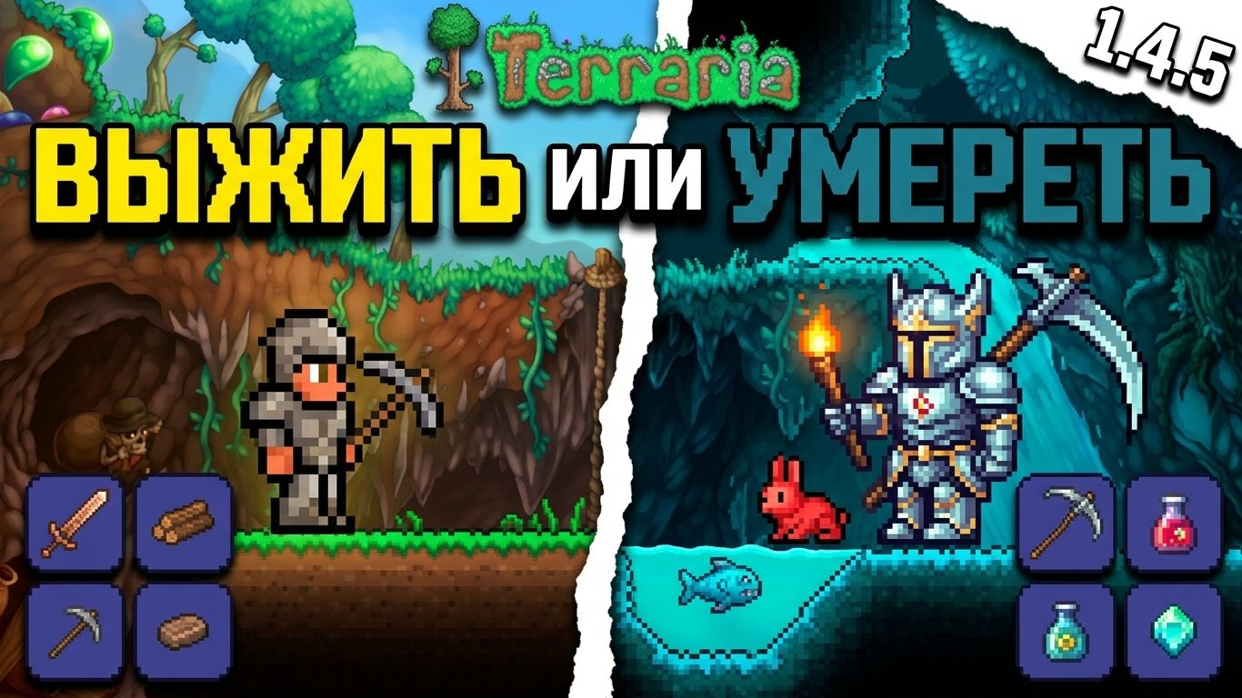 Terraria Выжить или Умереть