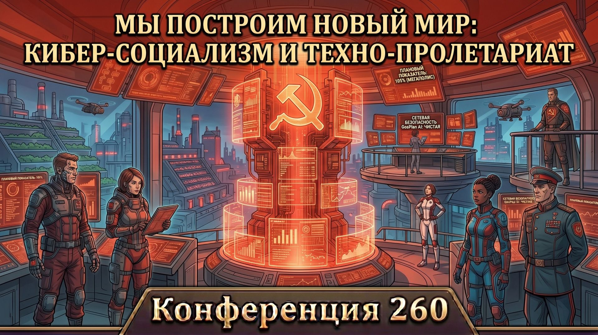 Социалистическое киберпанк-государство (Конференция 260)