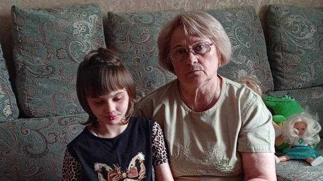 Видеообращение бабушки Златы Греченковой