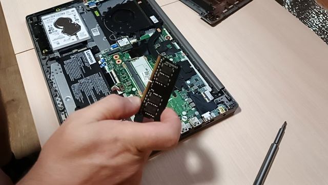 Установка дополнительной оперативной памяти на ноутбук lenovo ideapad 3