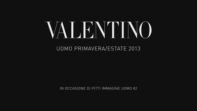 Показ мужской коллекции Valentino весна-лето 2014