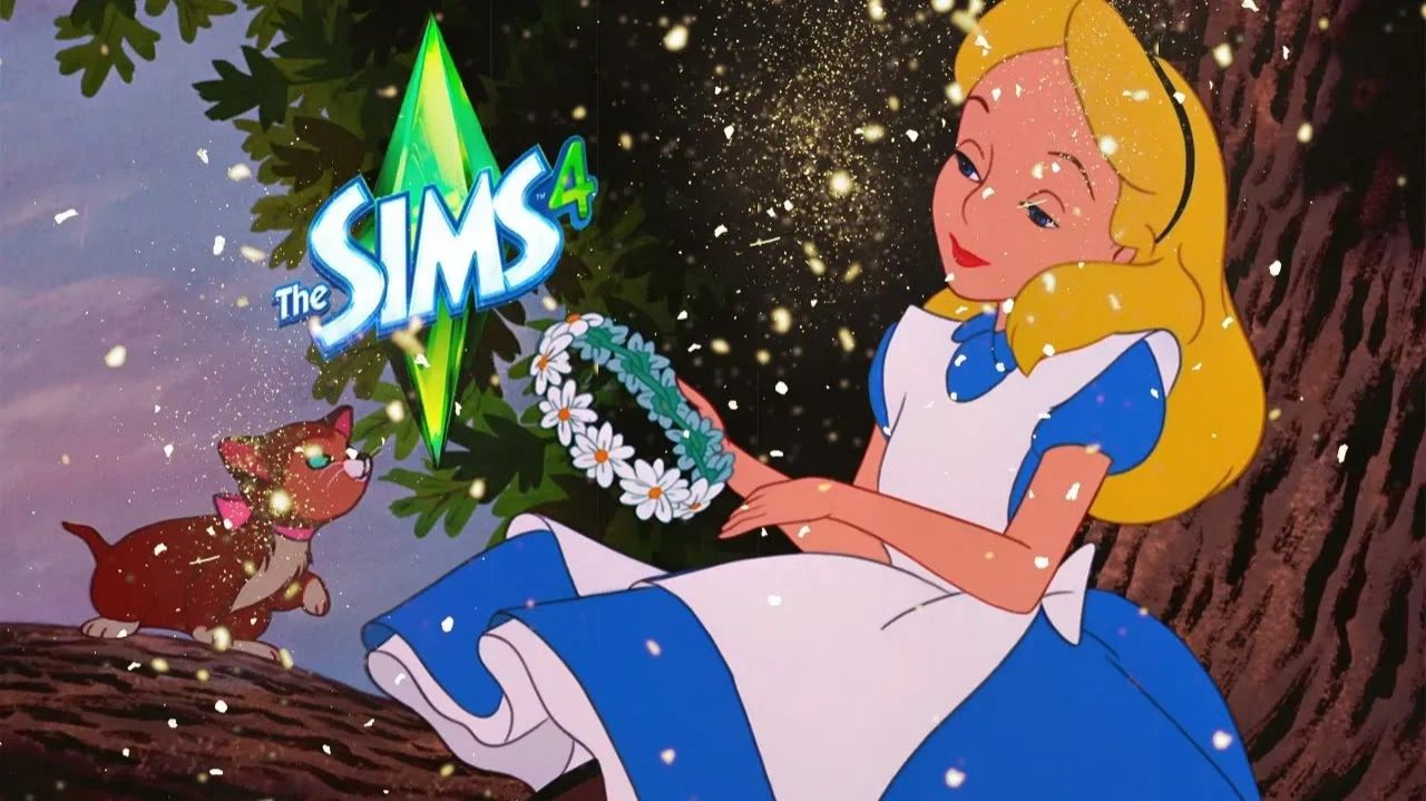 Alice in Wonderland в The Sims 4