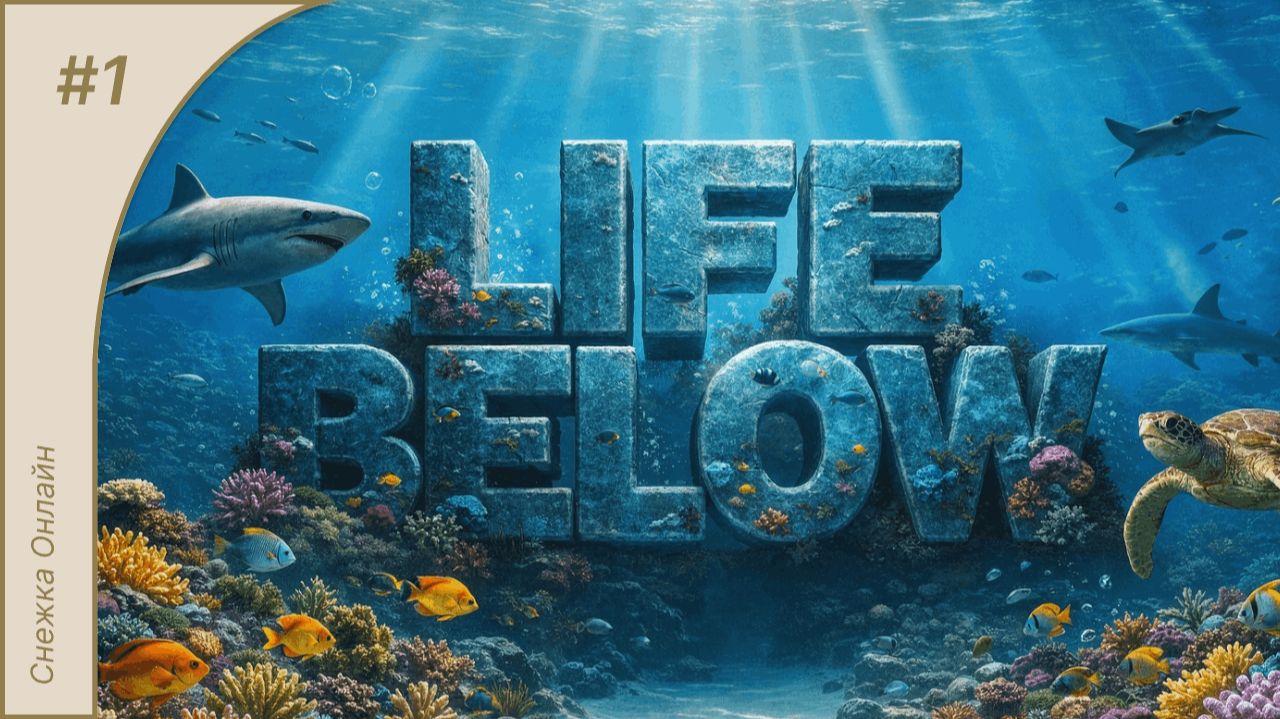 Создаём свой коралловый риф | Life Below #1