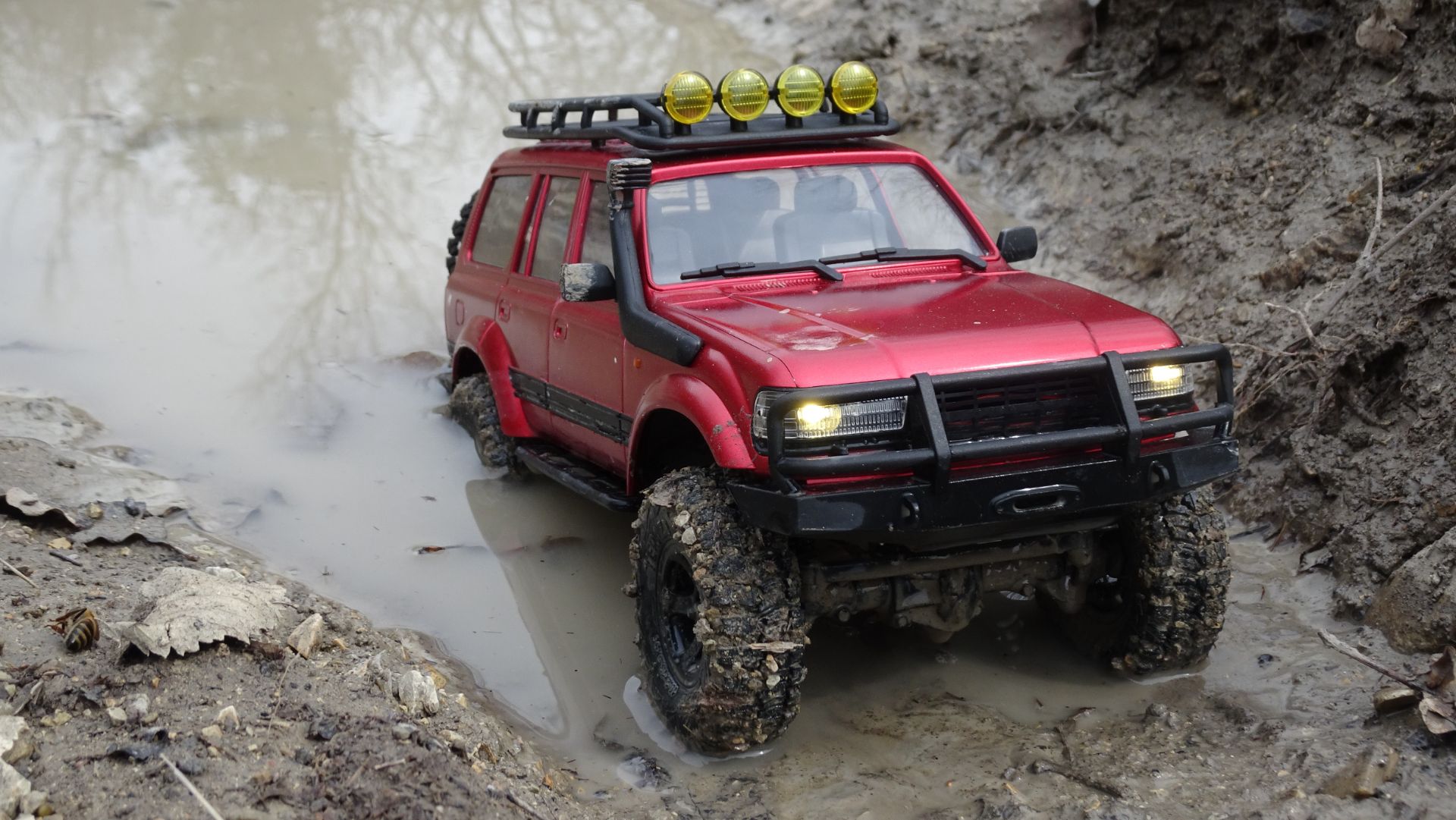 ROC Hobby Katana 1:18 Scale RC Crawler - Testing