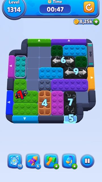 Color Block Jam 1314 Уровень