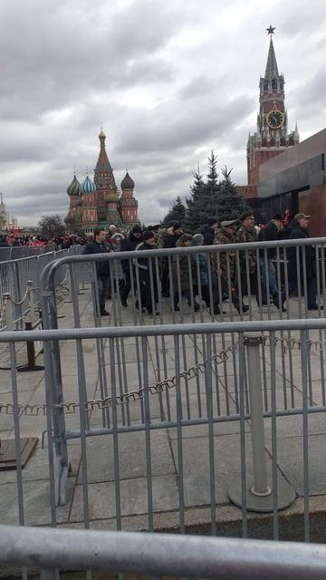 День памяти И. В. Сталина Москва, площадь Революции, Красная площадь  Фрагмент 13