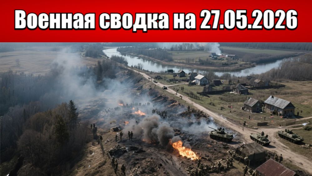 «Между Россией и НАТО начинается война!»: Военная сводка с фронта СВО на 26.05.2026
