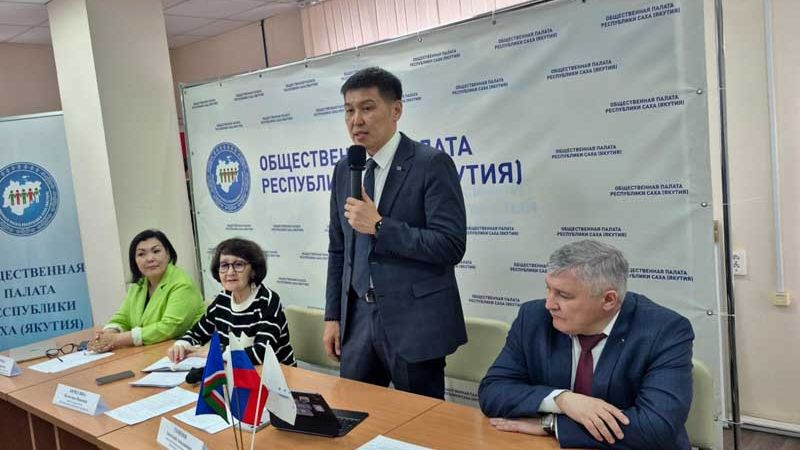 Встреча с зам.председателя Правительства РС (Я) А.А. Семеновым в День предпринимательства 26.05.2026