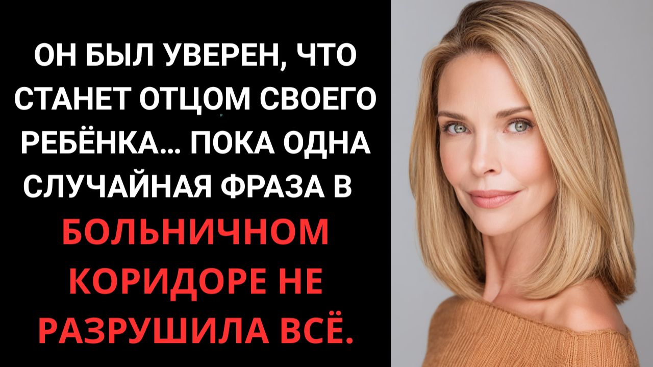 Он был уверен, что станет отцом ребёнка пока случайная фраза в больничном коридоре не разрушила всё