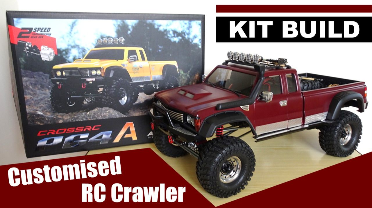 Cross-RC PG4A Adventurer 1:10 Scale RC Crawler - Kit build (Body)