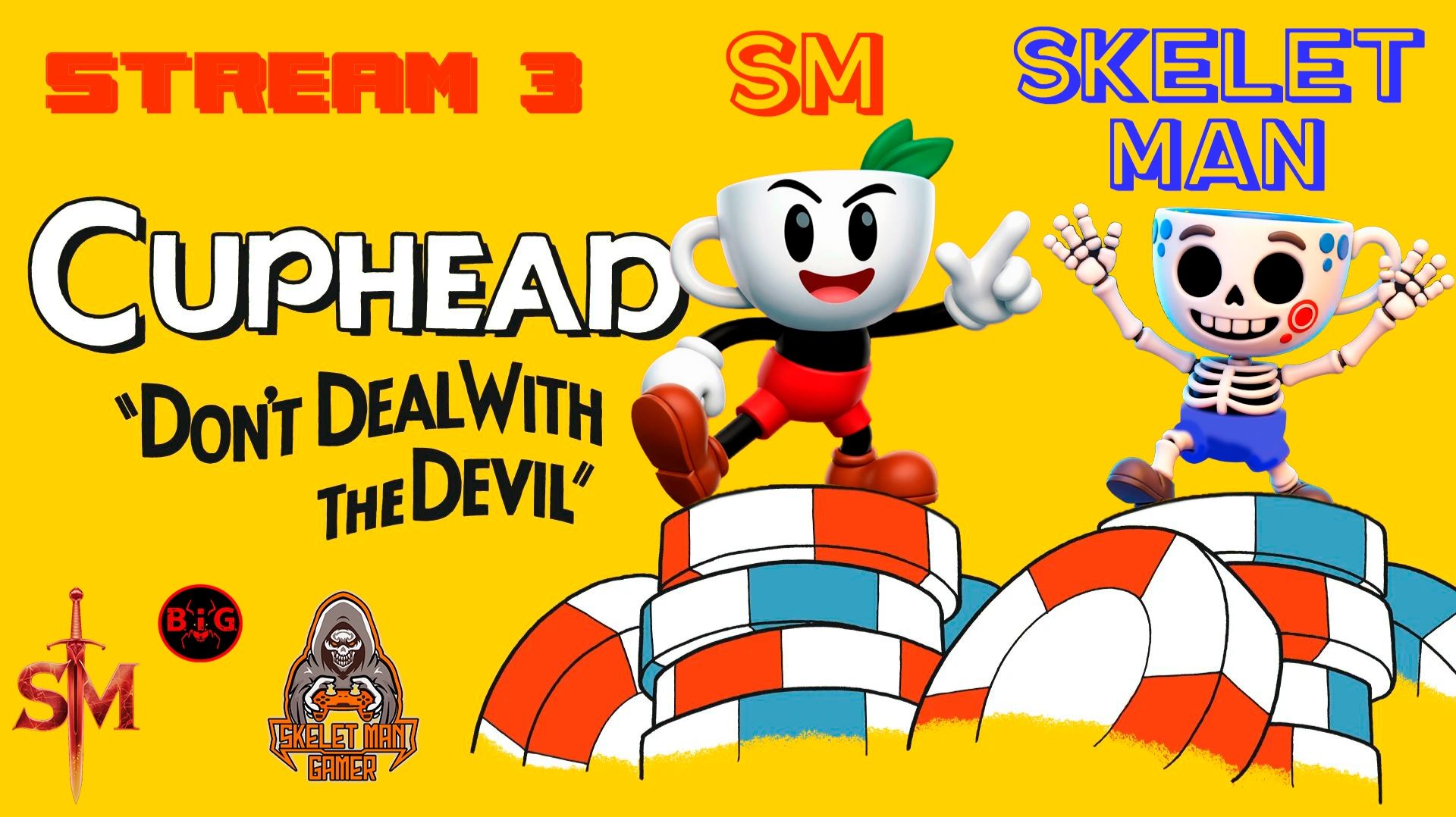 Cuphead coop c SM (PC) | STREAM 3