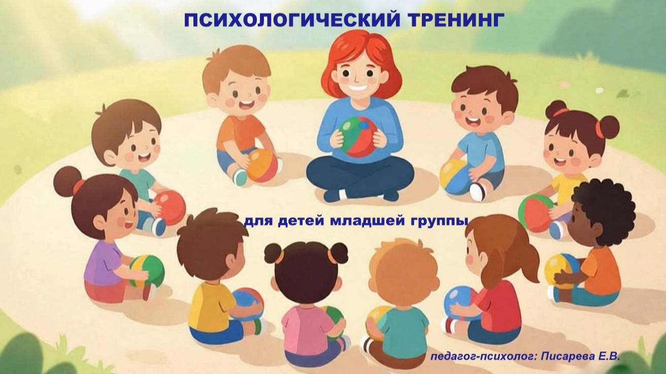 Психологический тренинг для детей младших групп (2026)