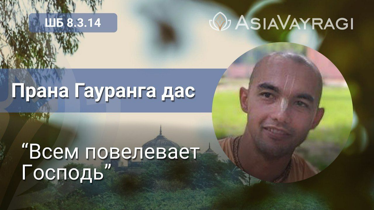 2026.05.27 - Всем повелевает Господь. ШБ 8.3.14. Прана Гауранга дас