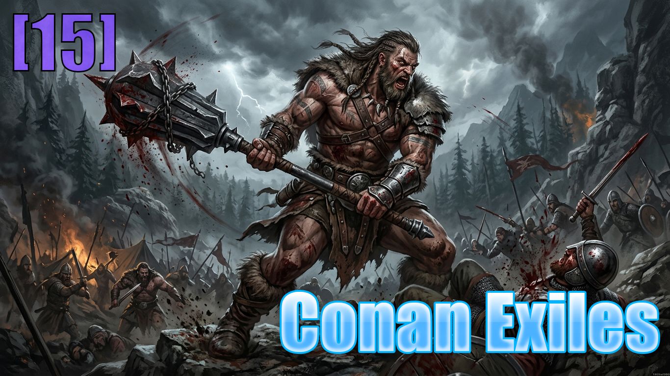 [15]Conan Exiles / Полное прохождение / Построил Таверну