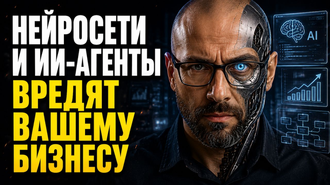 Как нейросети и ИИ-агенты ВРЕДЯТ вашему бизнесу