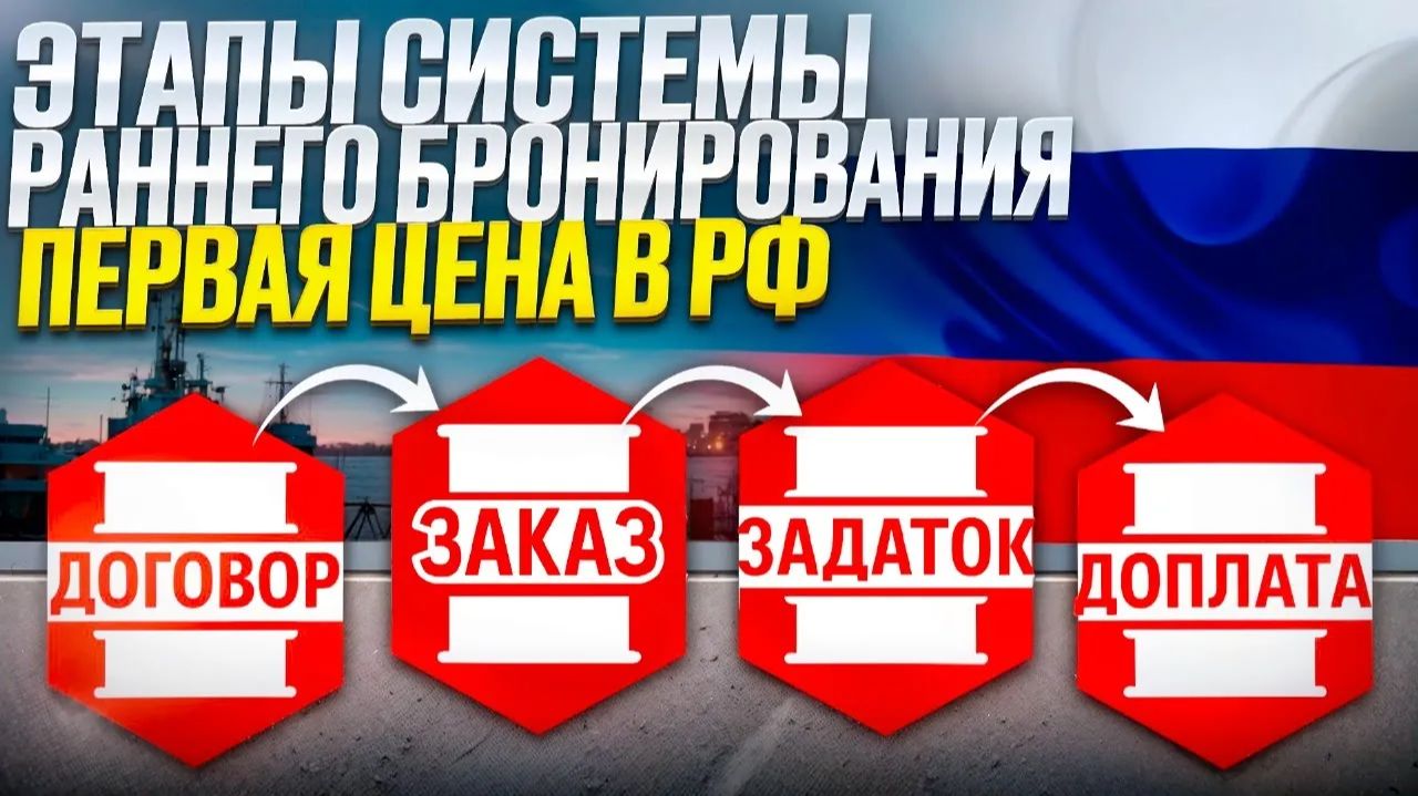 Первая цена в РФ. Полная схема работы по системе раннего бронирования от РТЛ. Товар уже в пути...