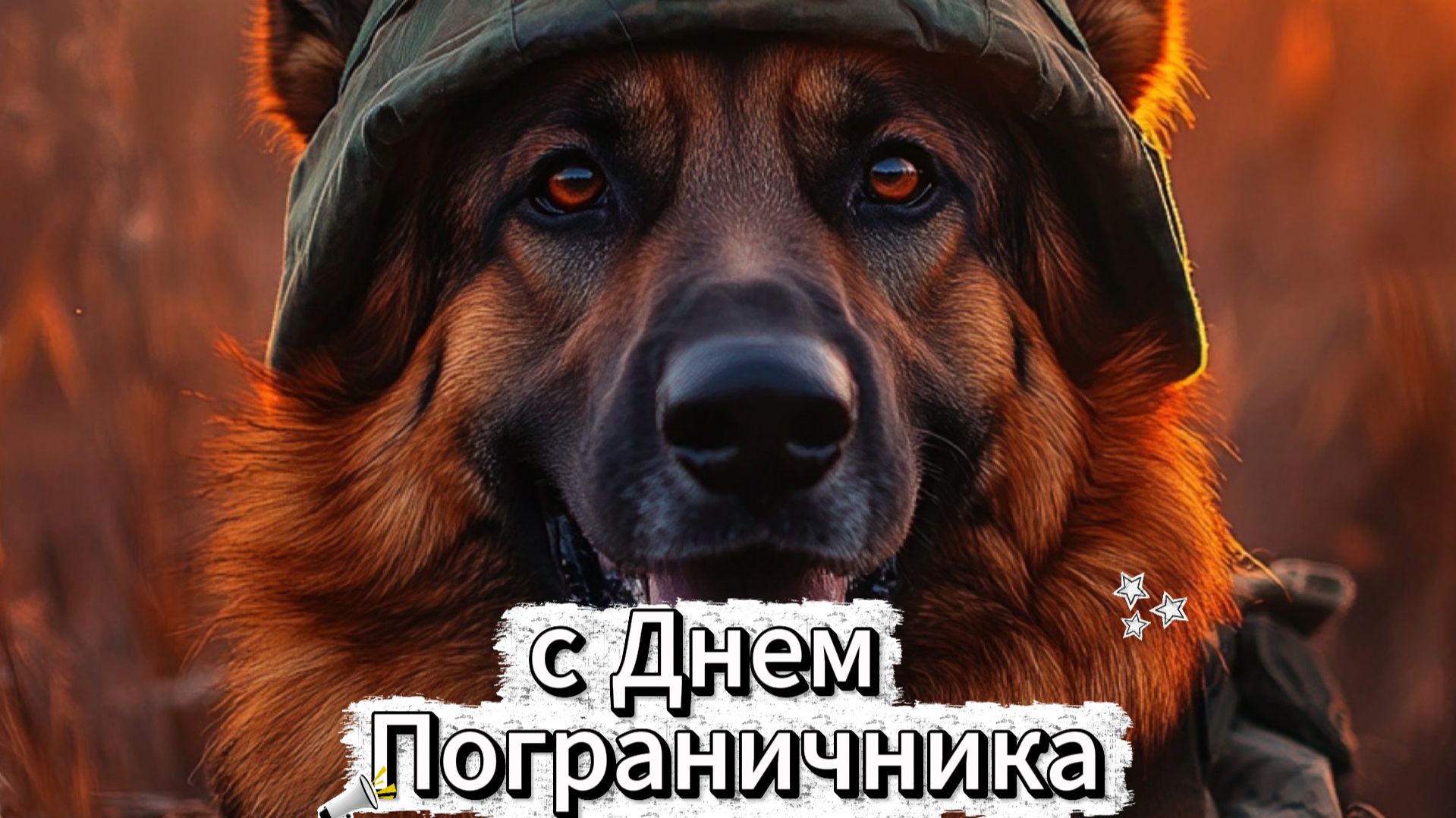 Поздравление с днем пограничника 28 мая. Музыкальная открытка