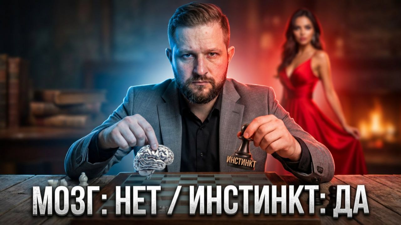 Почему ТЫ ВЫБИРАЕШЬ токсичных? НАУЧНЫЙ разбор конфликта ИНТЕЛЛЕКТА и ИНСТИНКТА