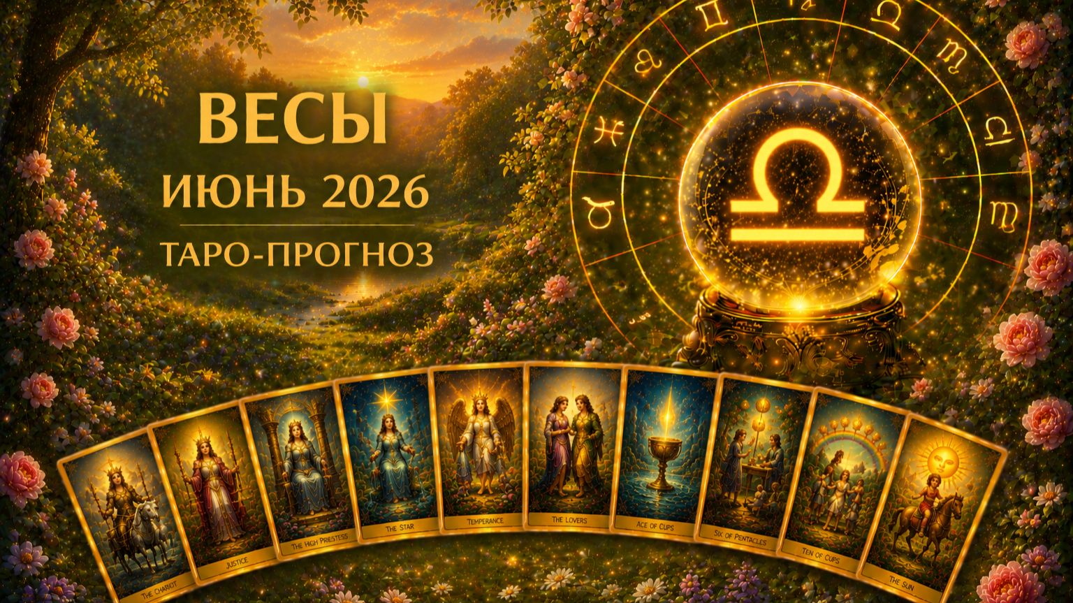 Весы ♎ Таро прогноз на июнь 2026 года