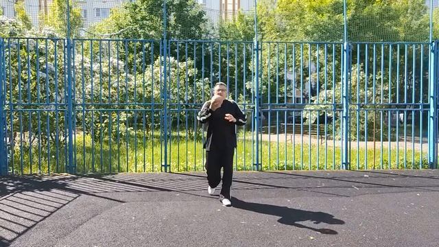 Упражнения с деревянными шарами Тайцзи весом 1.5 кг (12)