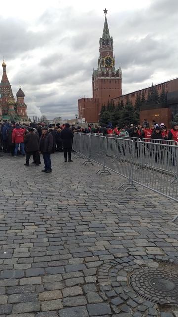 День памяти И. В. Сталина Москва, Красная площадь, Мавзолей Фрагмент 15