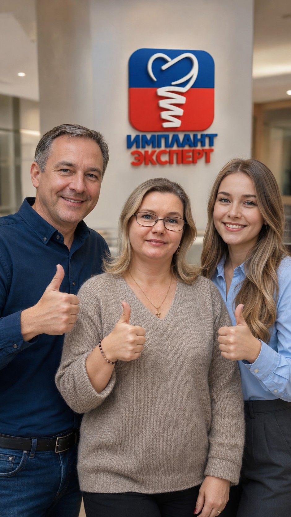 Почему вся семья ходит в Имплант Эксперт Честный отзыв Надежды