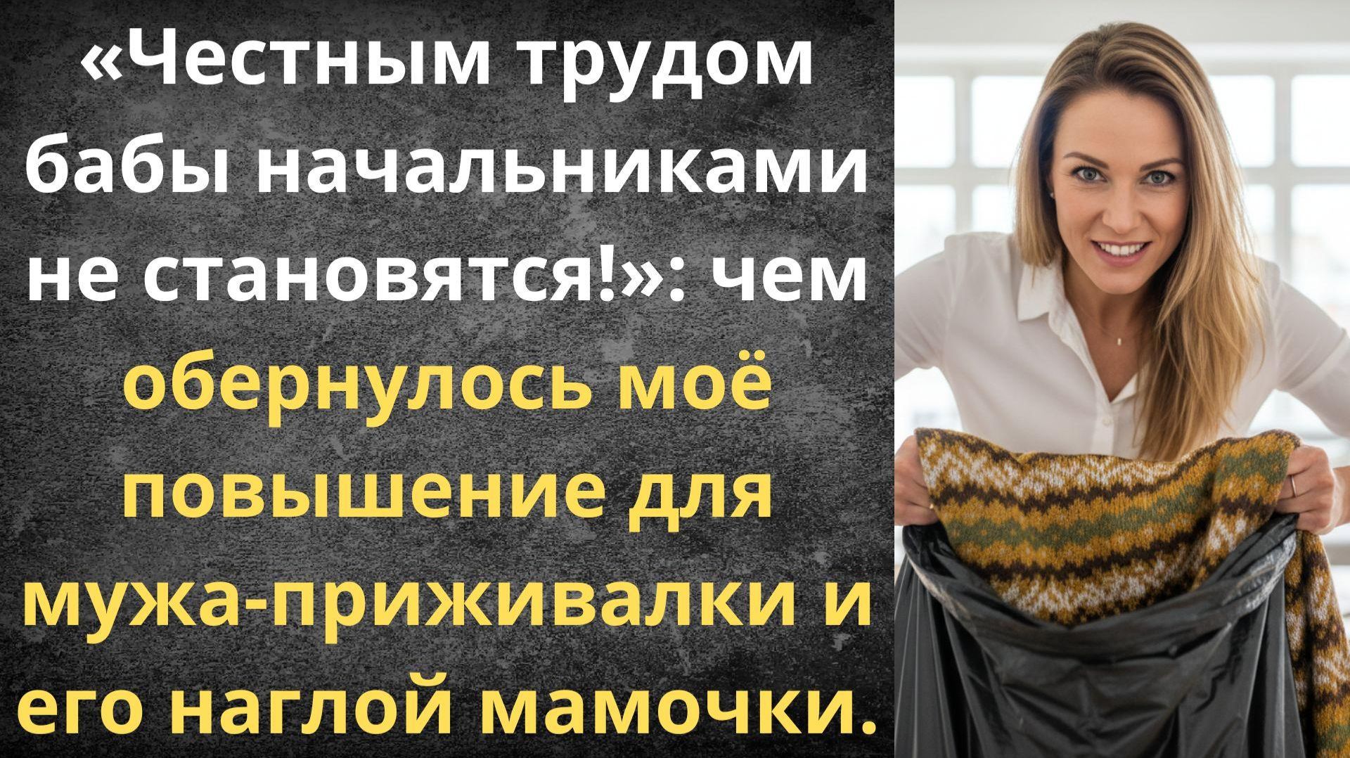 Выгнала мужа-неудачника и наглую свекровь | Истории из жизни