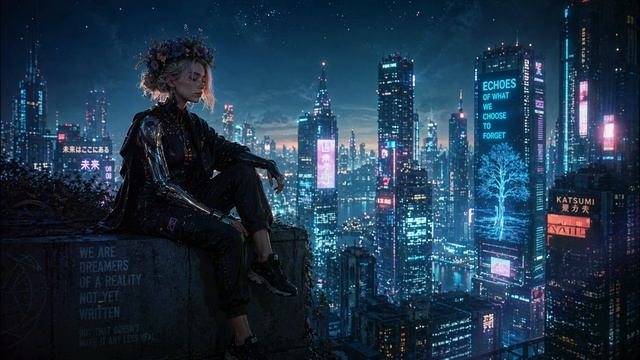 Forgotten Echoes ｜ Synthwave, Cyberpunk, Dreamwave, Chillwave, Retrowave mix-(1080p25)