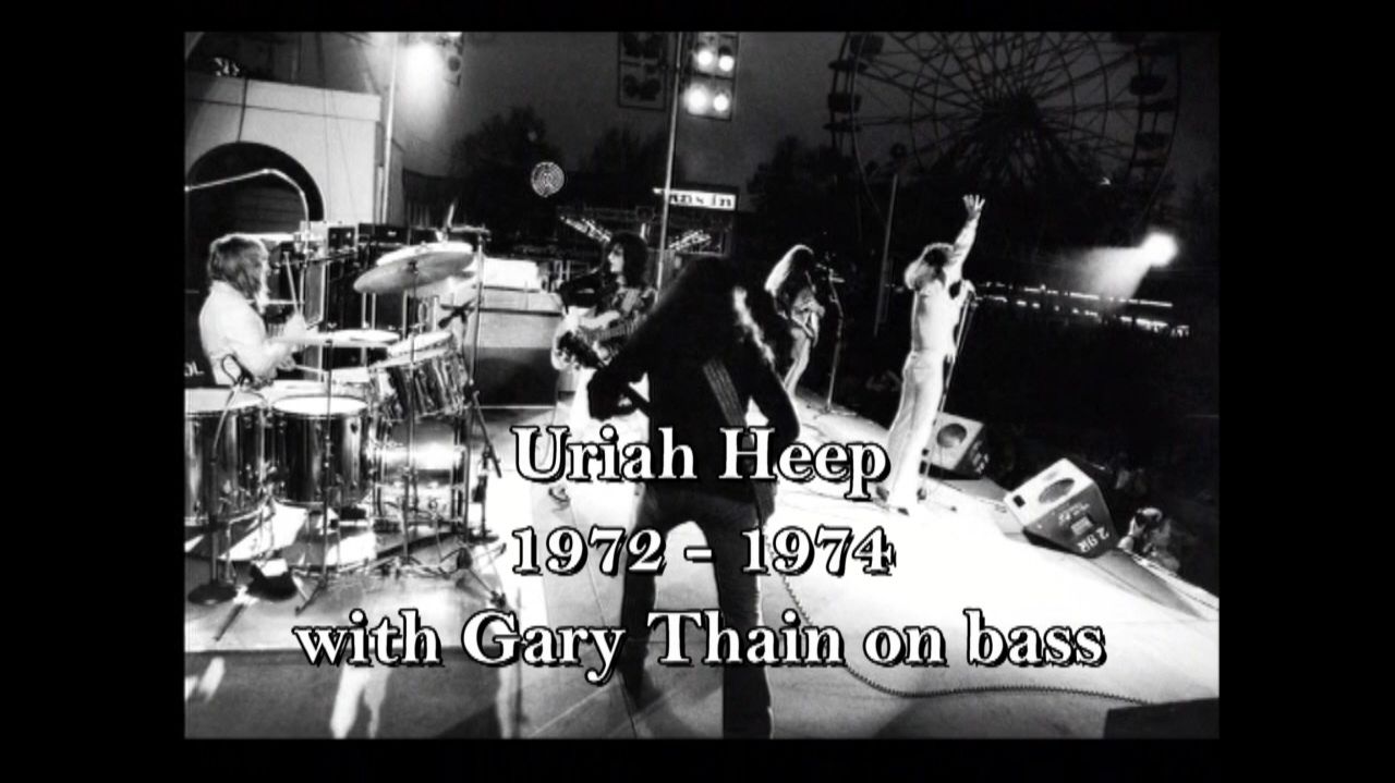 Uriah Heep сборник видео 1972-1974 с Gary Thain на басу.