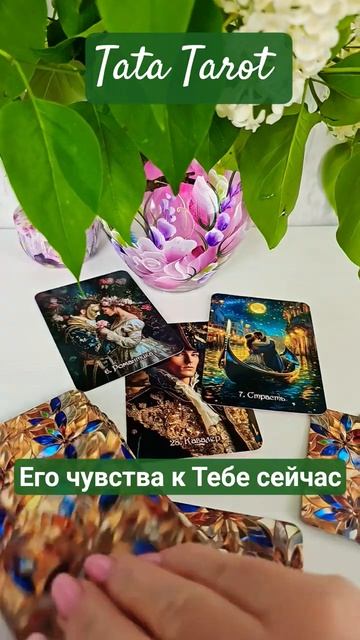 Его чувства к Тебе сейчас 💞 #эзотерика #таро #предсказание #магиятароонлайн #tarot #онлайнтаро