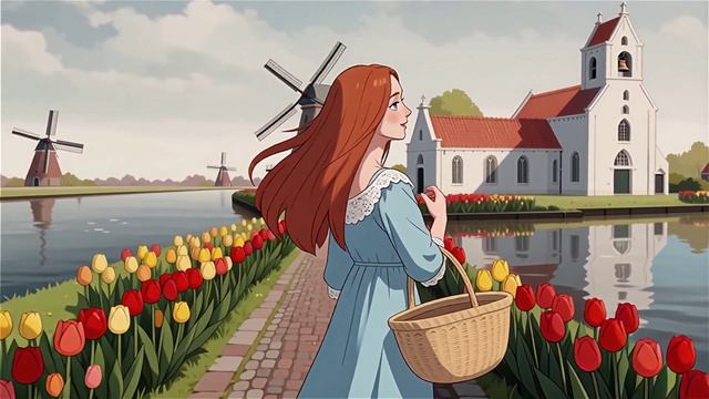 💐🇳🇱 ДИНА В ГОЛЛАНДИИ: тюльпаны, мельницы и романтика, от которой замирает сердце