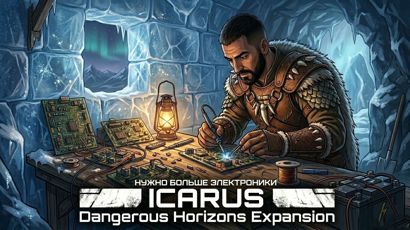 НУЖНО БОЛЬШЕ ЭЛЕКТРОНИКИ ► ICARUS #24 (Dangerous Horizons Expansion)
