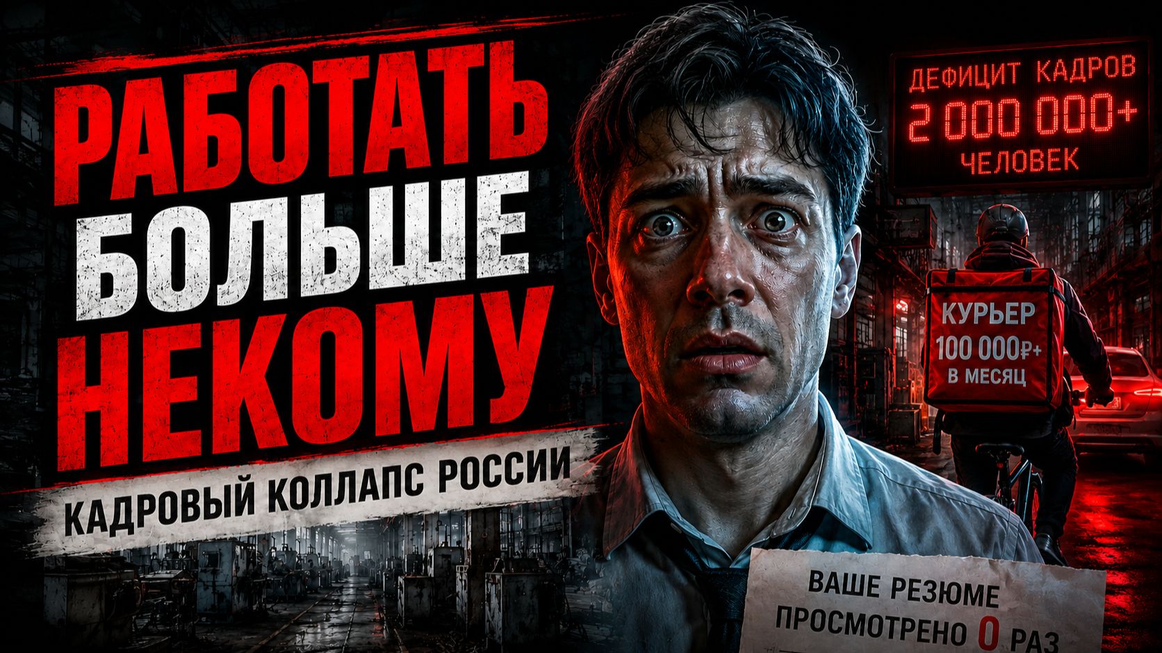 В России дефицит кадров, но ты никогда не найдешь работу!
