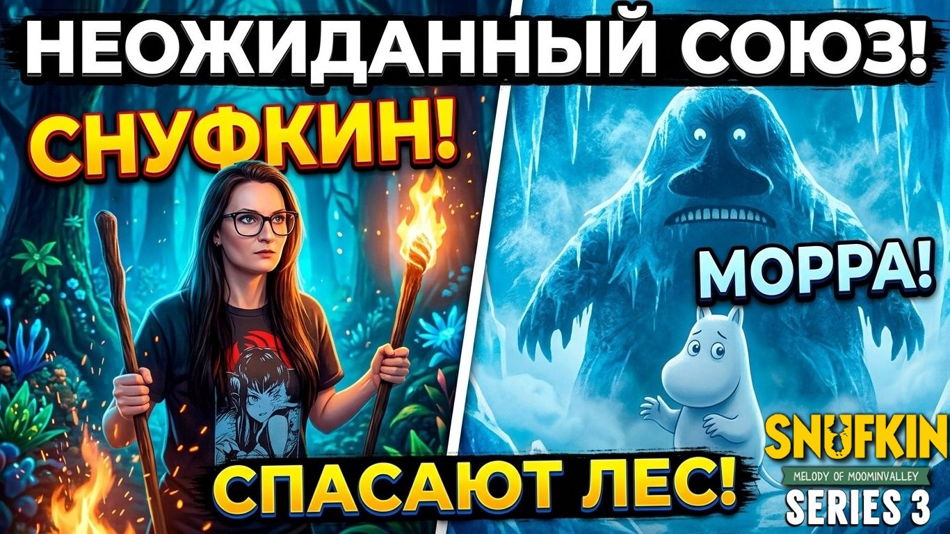 Пожар в лесу и новые тайны Долины! Snufkin: Melody of Moominvalley. Серия 3