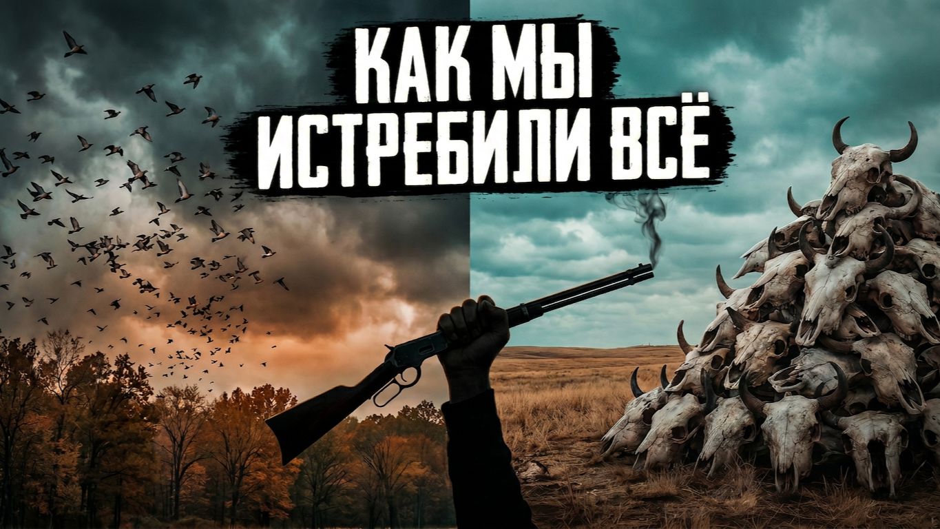 Крупнейшие истребления животных человеком