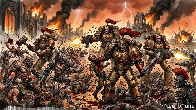 Громовые Воины — Предтеча Астартес   Thunder Warriors   Industrial Metal   Warhammer 40K (1)