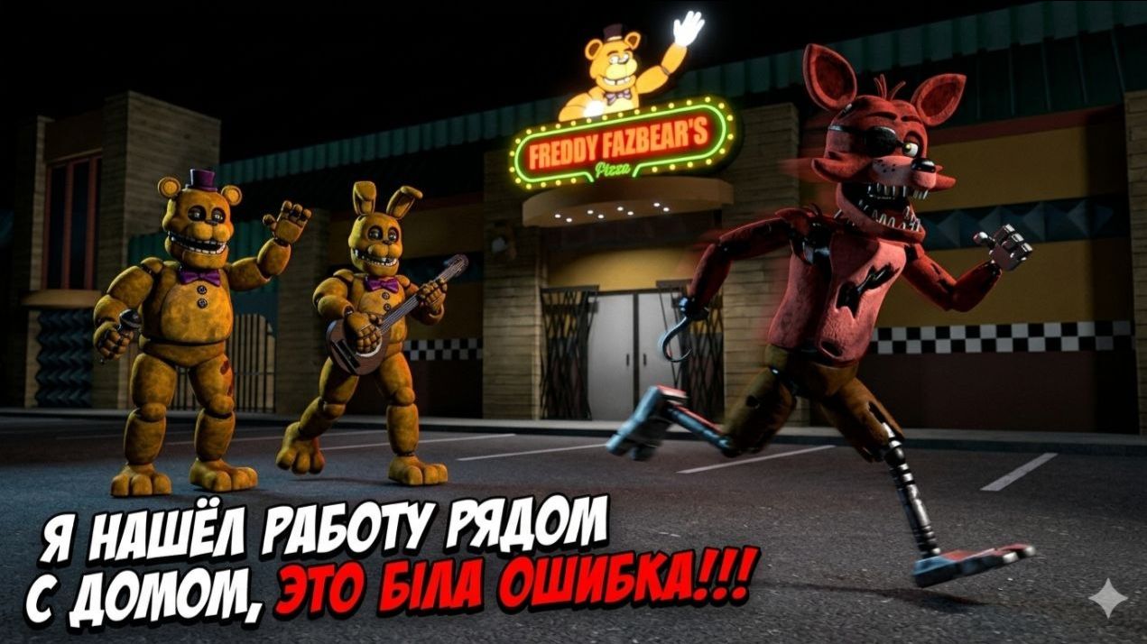 Я НАШЁЛ РАБОТУ РЯДОМ С ДОМОМ, ЭТО БЫЛА ОШИБКА!!!  -  FNAF THE FLIPSIDE