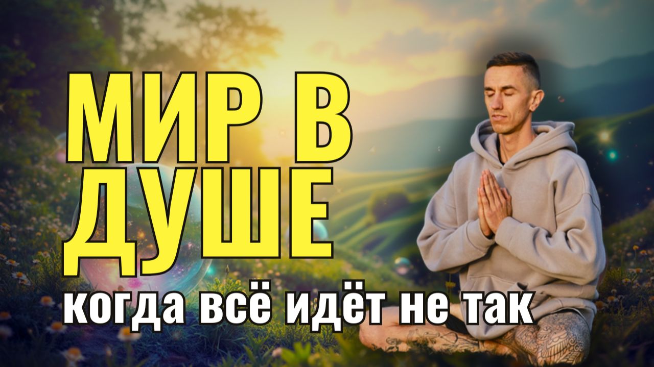 Как найти мир в душе когда всё идёт не так: о смирении без банальностей