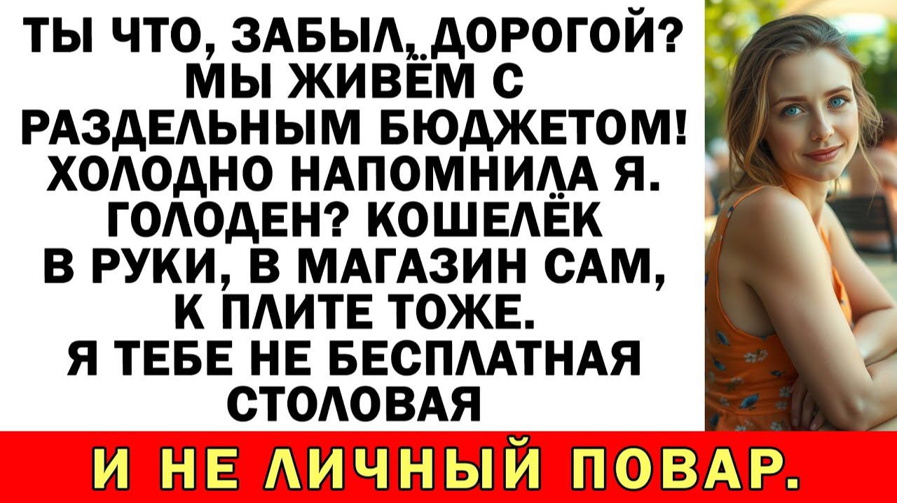 Хочешь раздельный бюджет? Отлично! | Истории из жизни | Аудио рассказы | Жизненные истории