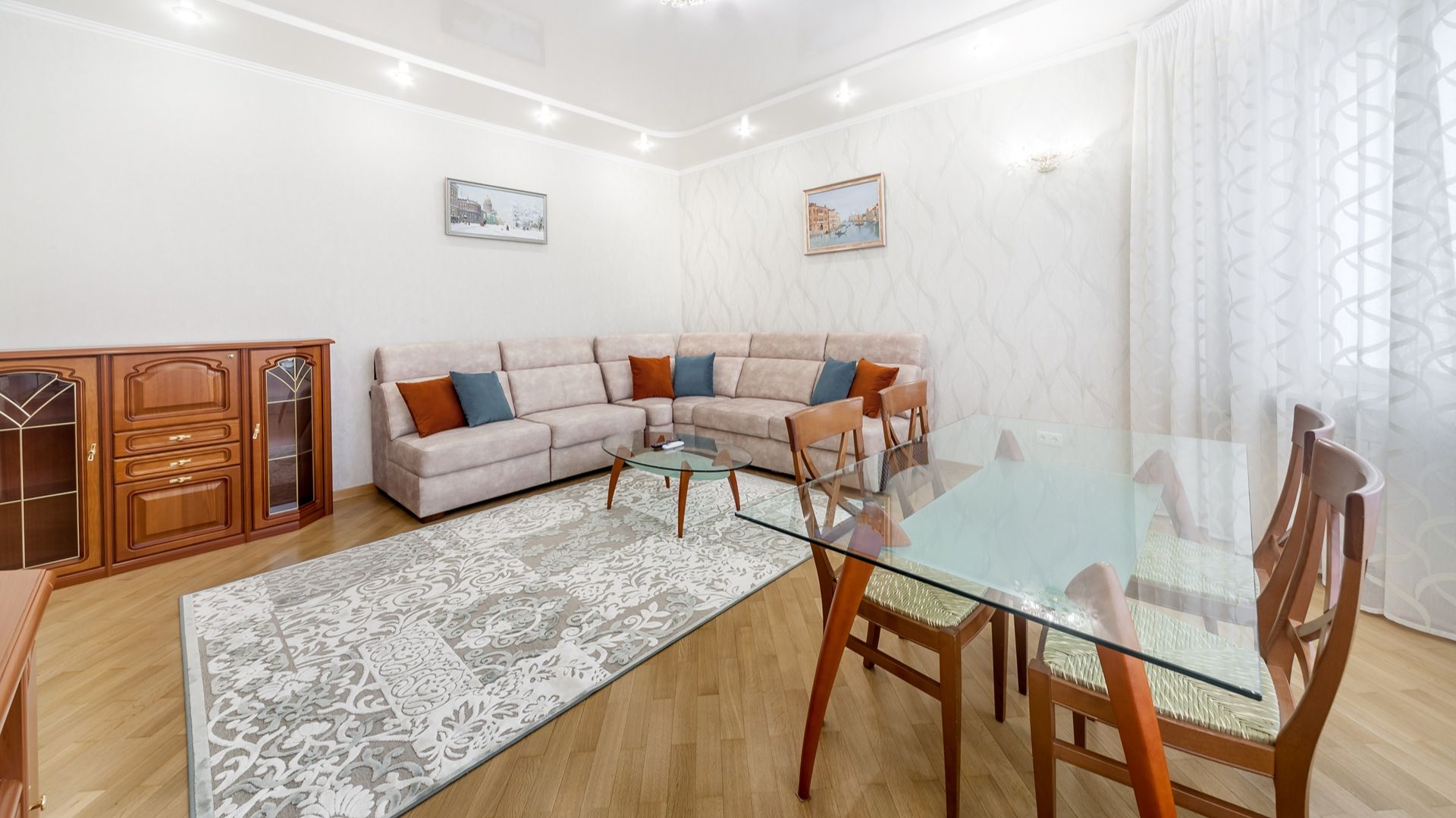 Просторная квартира в кирпичном доме! Аренда 3-комнатной квартиры, 125 м² (ID 14465)