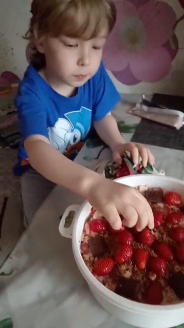 Салат от Андрея и Привет зрителям!
