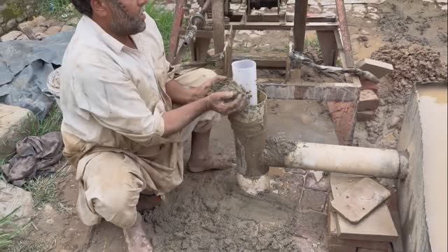Бурение водяной скважины. Пакистан. Процесс под ключ