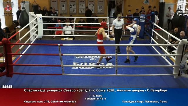 13 пф 46 кг Хайдаров Азиз СПб, СШОР Галабурда Игорь Псковская, Псков