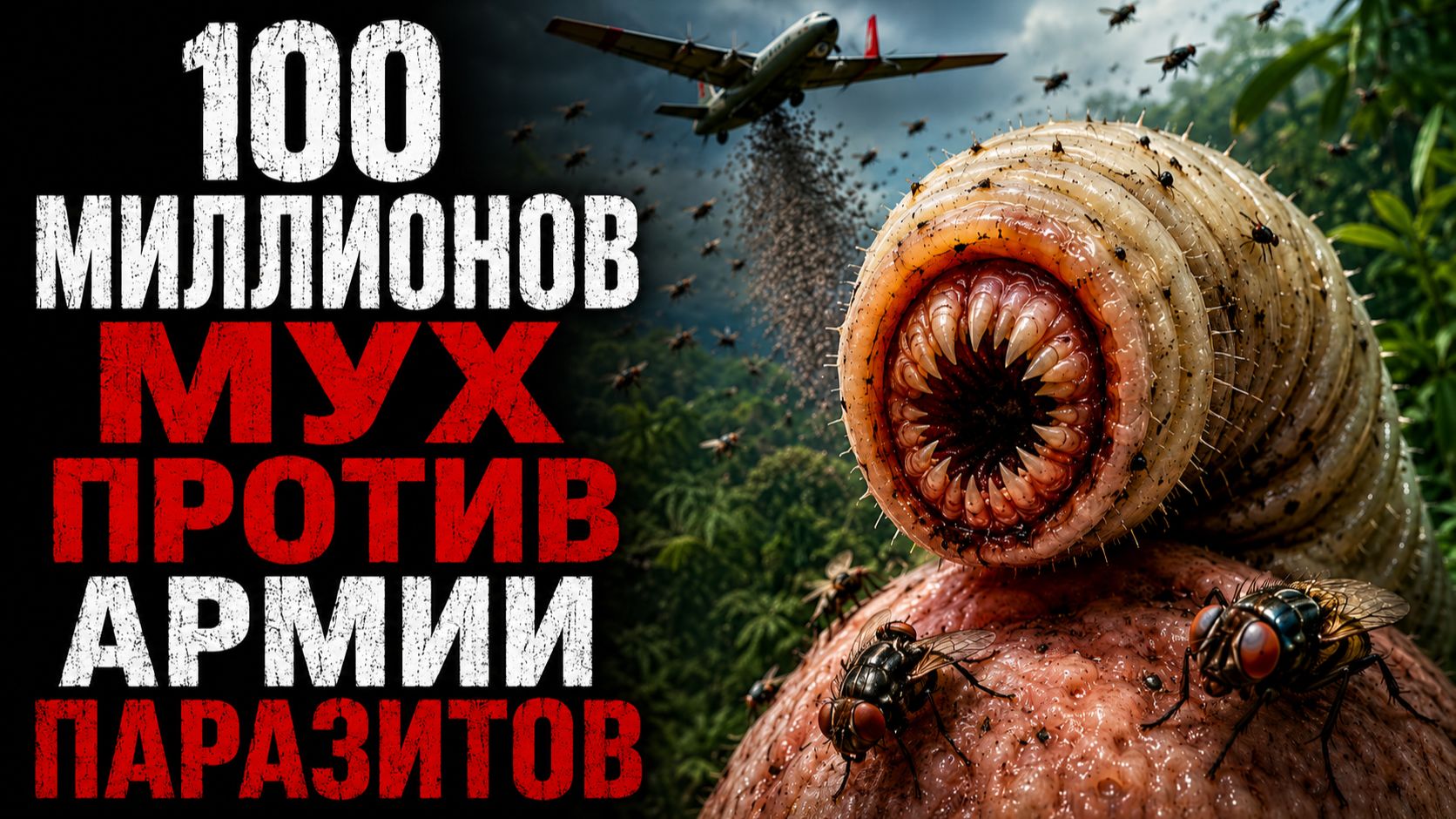 Как ядерные мухи защищают нас от паразитов, поедающих плоть