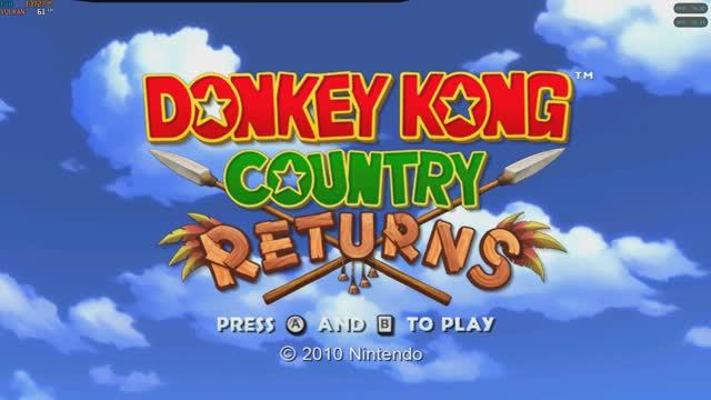 [Wii] Donkey Kong Country Returns (2010) [Dolphin Emulator]